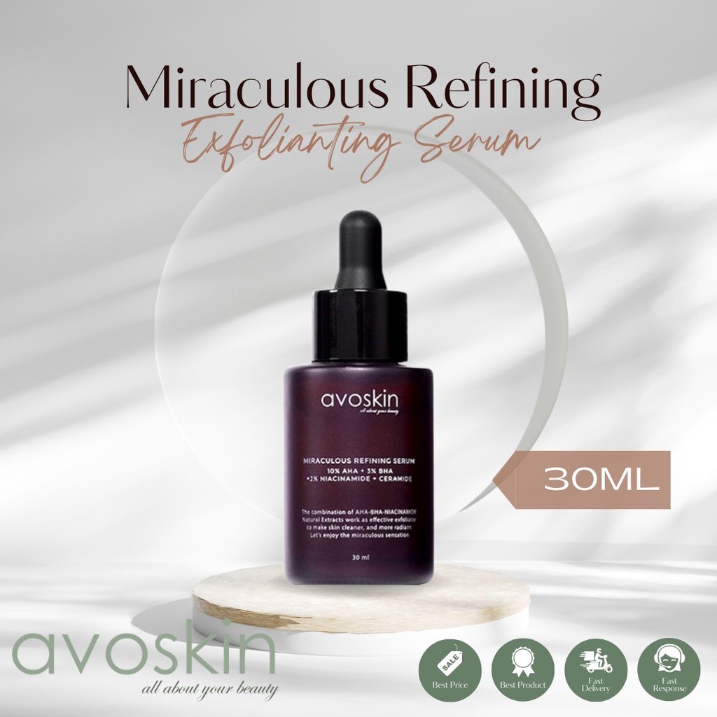 Jual Avoskin Miraculous Refining Serum Exfoliating Eksfoliasi Kulit 30 ...