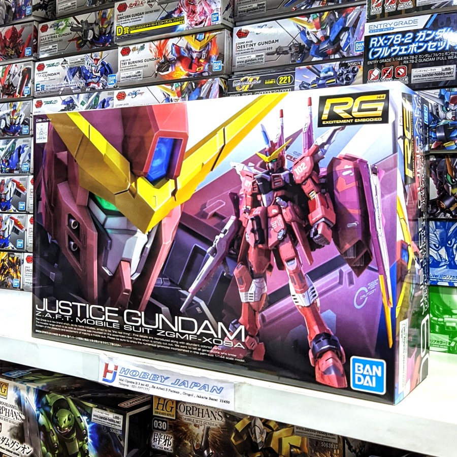Jual RG Justice Gundam | Shopee Indonesia