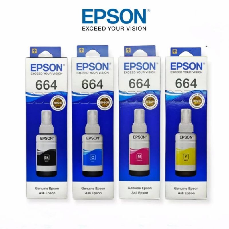 Jual TINTA EPSON 664 ORIGINAL | Shopee Indonesia