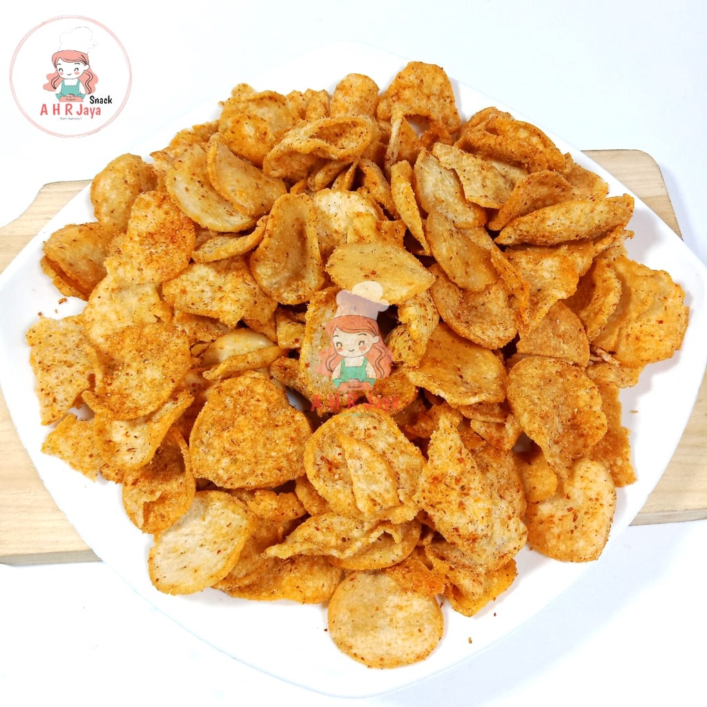 Jual KERIPIK CIMOL KERING 250gr / KERIPIK MOLRING / VARIAN PEDAS ...