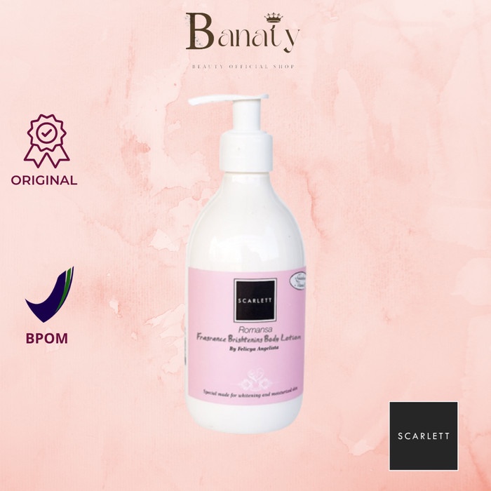 Jual Scarlett Brightening Fragrance Body Lotion - Romansa | Shopee ... Jual Scarlett Brightening Fragrance Body Lotion - Romansa | Shopee ...