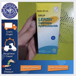 Jual LERZIN SIRUP 60 ML Mengobati Rinitis Menahun, Rinitis Alergi ...