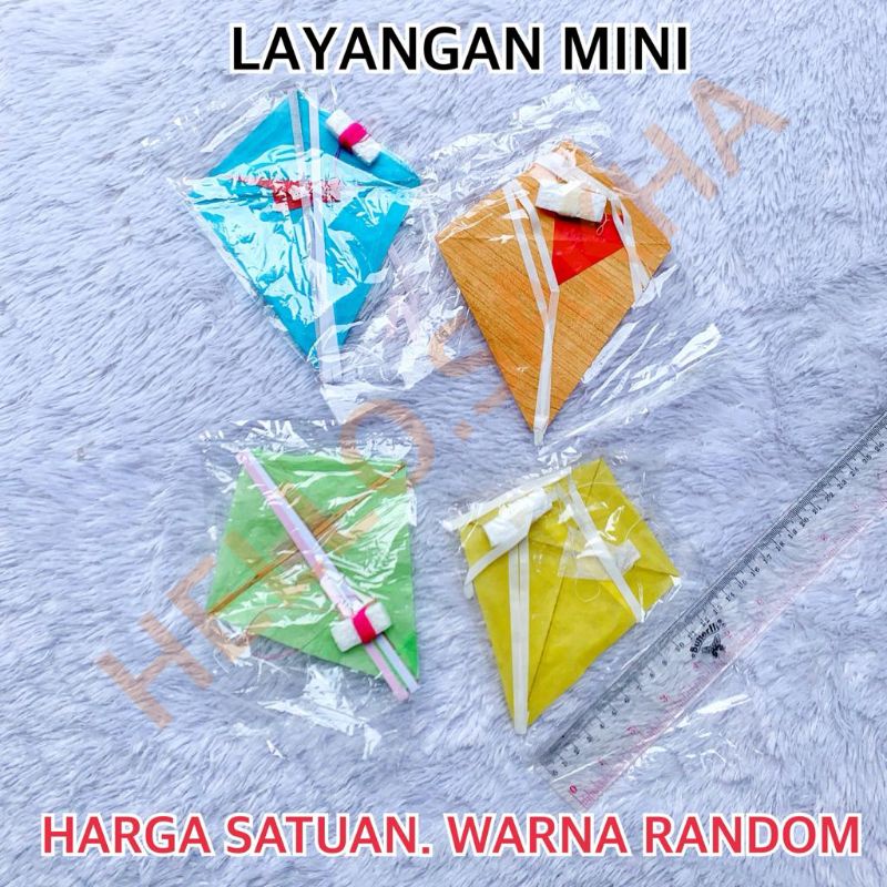 Jual MAINAN LAYANGAN MINI KECIL MURAH MERIAH HEMAT EKONOMIS JADUL ...