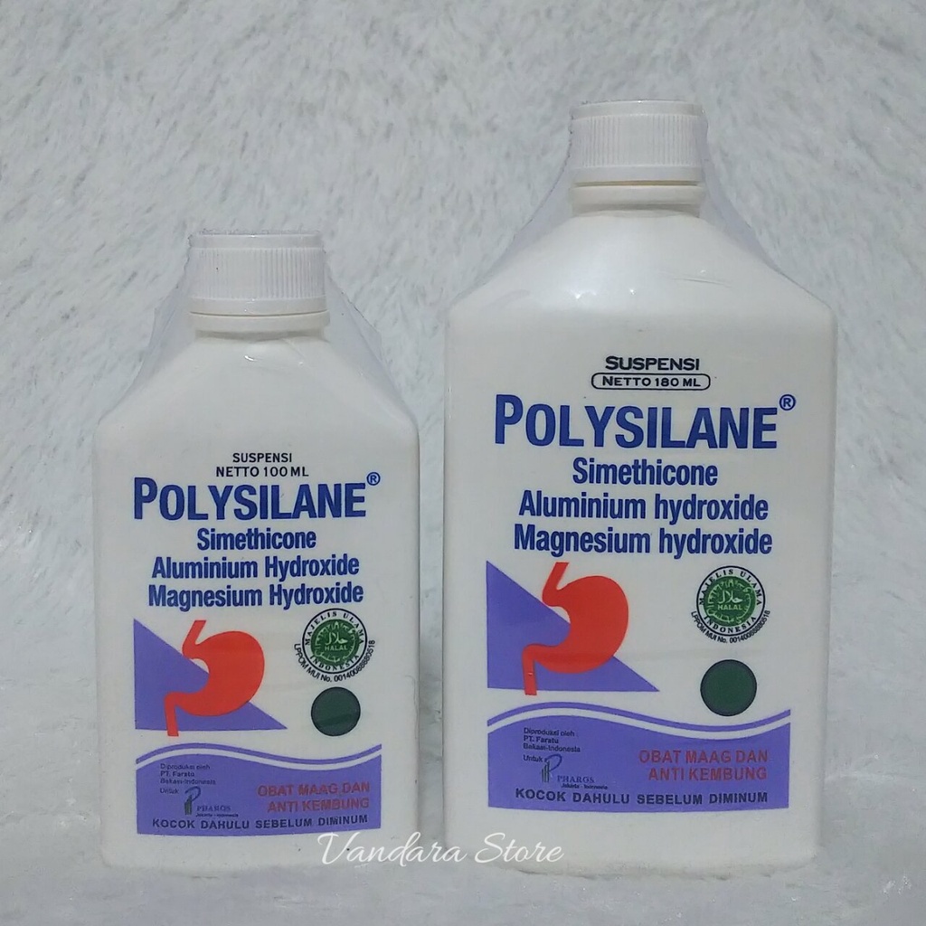 Jual Polysilane Suspensi 100ml 180ml - Polysilane cair obat maag ...