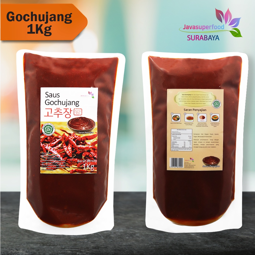 Jual Gochujang 1kg Rasa Asli Korea/Sauce Sambel Pasta/Hot Pepper Pasta ...