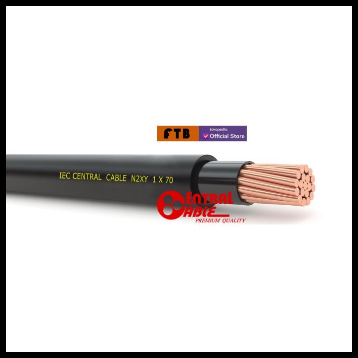 Jual Sni Iec Central Kabel N2Xy 1X70 Sqmm N2Xy 70Mm 0,6/1Kv Mtr ...