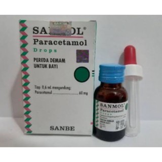 Jual Sanmol Syrup/ Sanmol Drop/ Erlamol Syrup/ Erlamol Drop/ Paracetamol Syrup 60 ml | Shopee ...