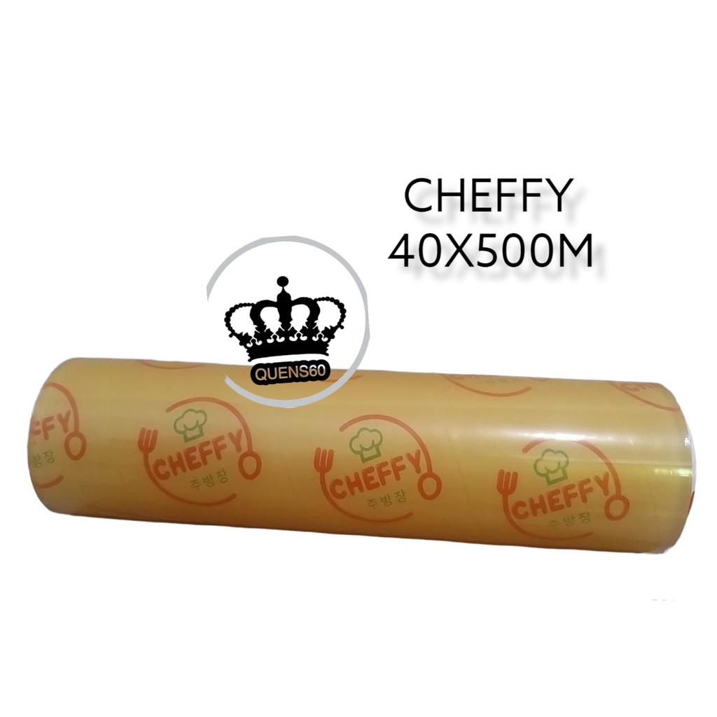 Jual CHEFFY WRAPPING ROLL 40 cm x 500 meter wrap PLASTIK KEMASAN ...