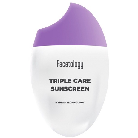 Jual Facetology Triple Care Sunscreen SPF 40 PA+++ | Shopee Indonesia