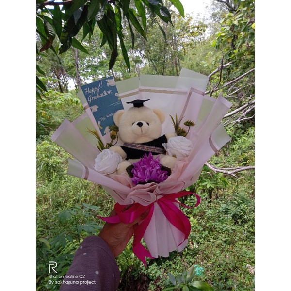 Jual bucket wisuda/bucket boneka/hadiah wisuda/hadiah sempro/bucket ...