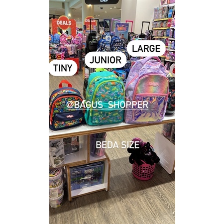 Jual Smiggle Backpack Junior or Medium Size Original Ransel | Shopee ...