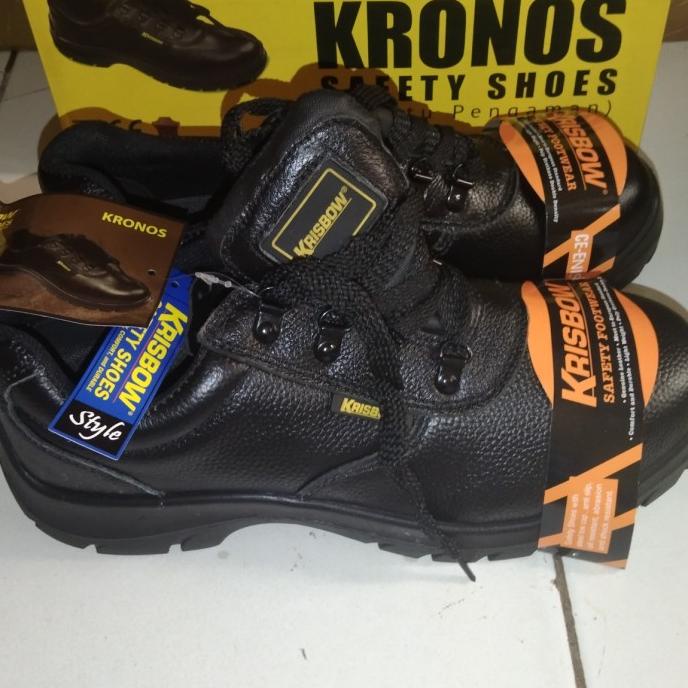 Jual Sepatu Safety Krisbow Kronos 42, Sachiofficial1 | Shopee Indonesia