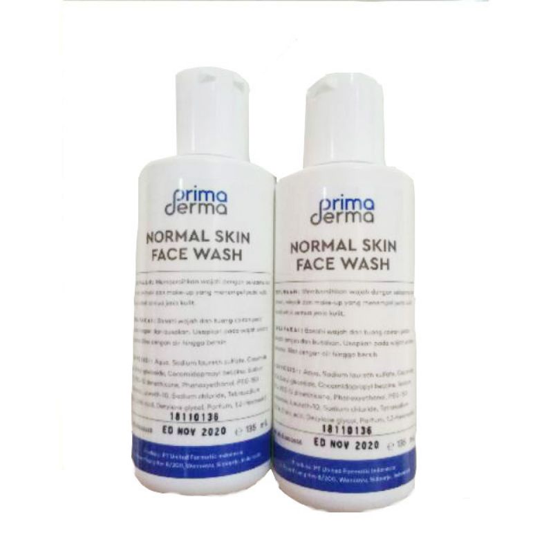 Jual Primaderma Normal Skin face wash 135ml | Shopee Indonesia