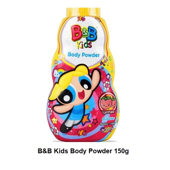 Jual B&B Kids Powder Bubbles 150gr - Bedak Bayi | Shopee Indonesia