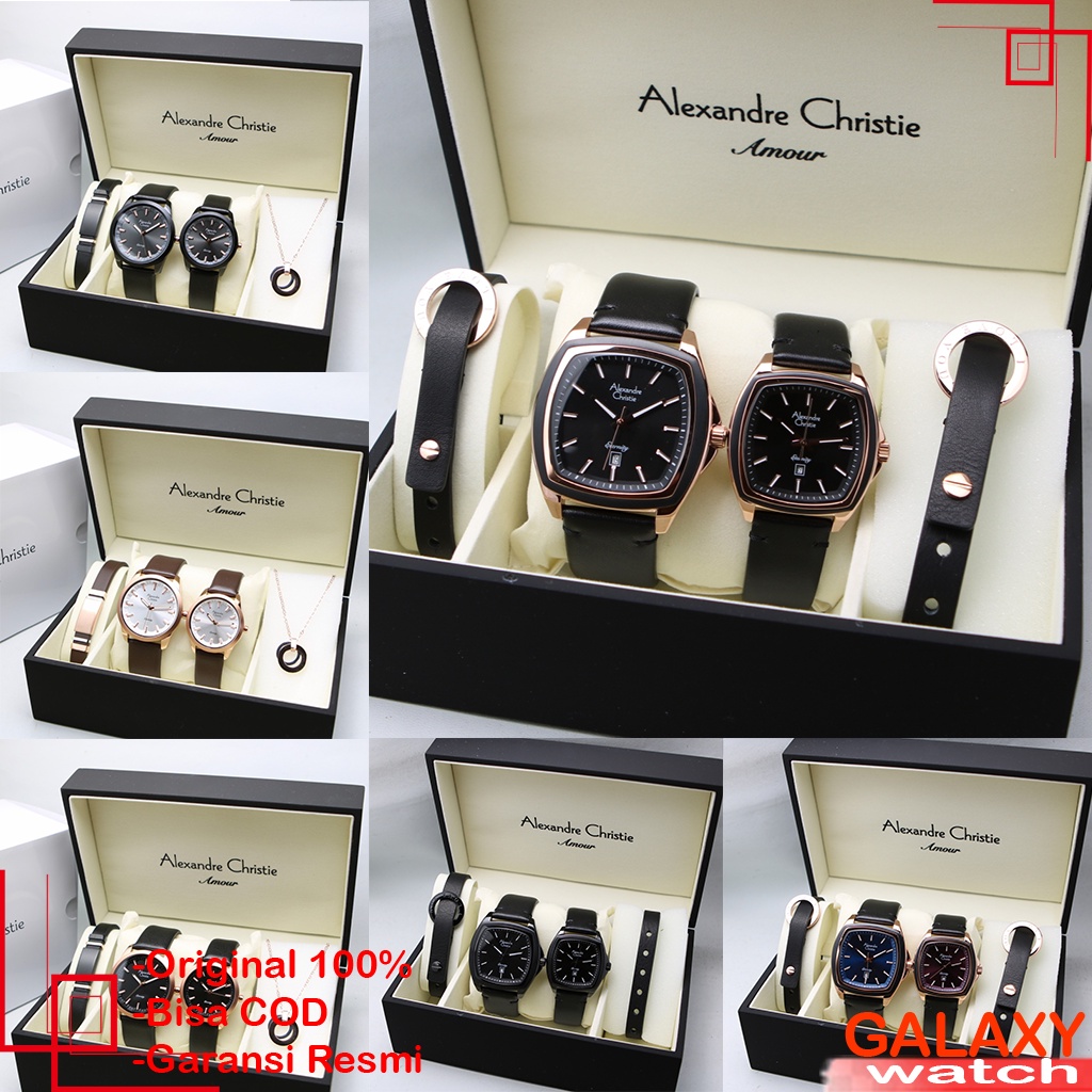 Jual ALEXANDER CHRISTIE JAM AC COUPLE ALEXANDRE CHRISTIE ORIGINAL ...