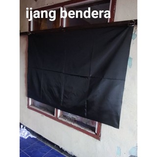 Jual BENDERA HITAM POLOS 1,5METER X 1 METER | Shopee Indonesia