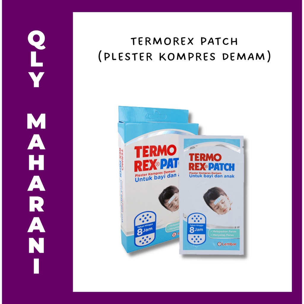 Jual TERMOREX PATCH PLESTER KOMPRES DEMAM BAYI & ANAK | Shopee Indonesia