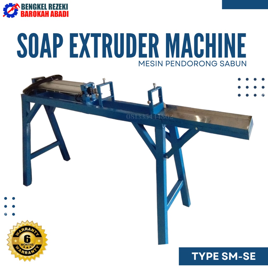 Jual Mesin Pendorong Pelepas Sabun Dari Cetakan Soap Extruder Machine ...