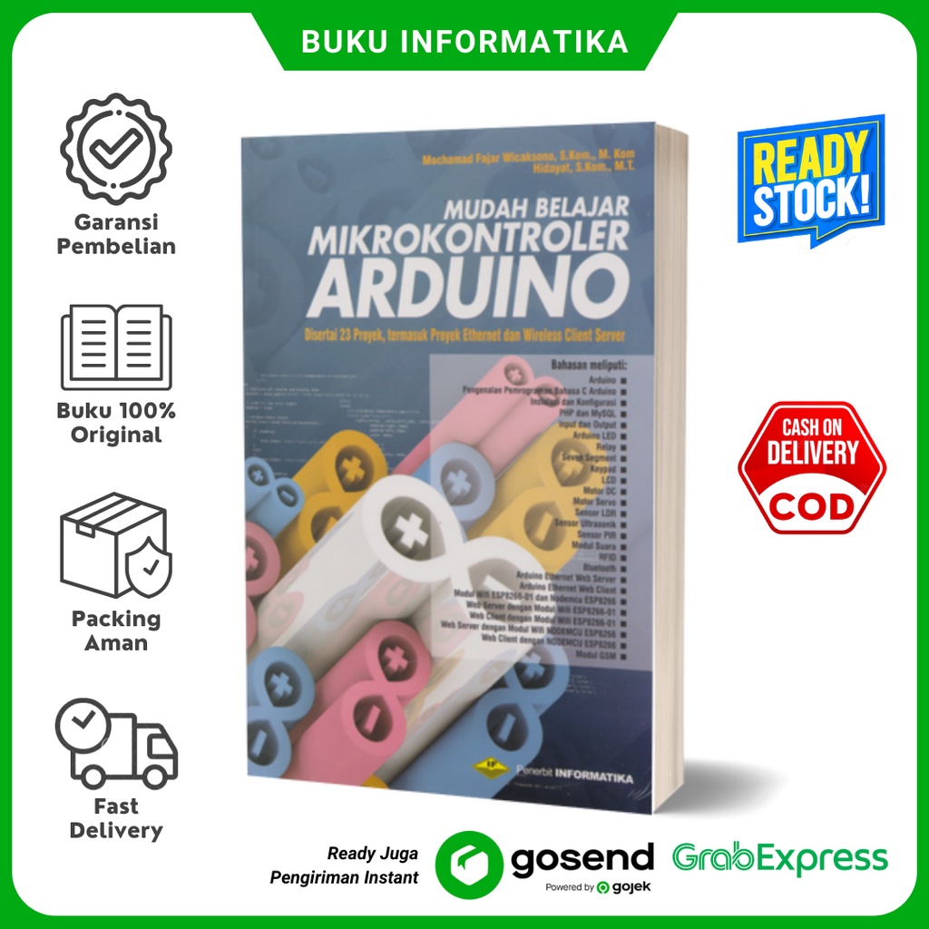 Jual Buku Mudah Belajar Mikrokontroler Arduino (Disertai 23 Proyek ...