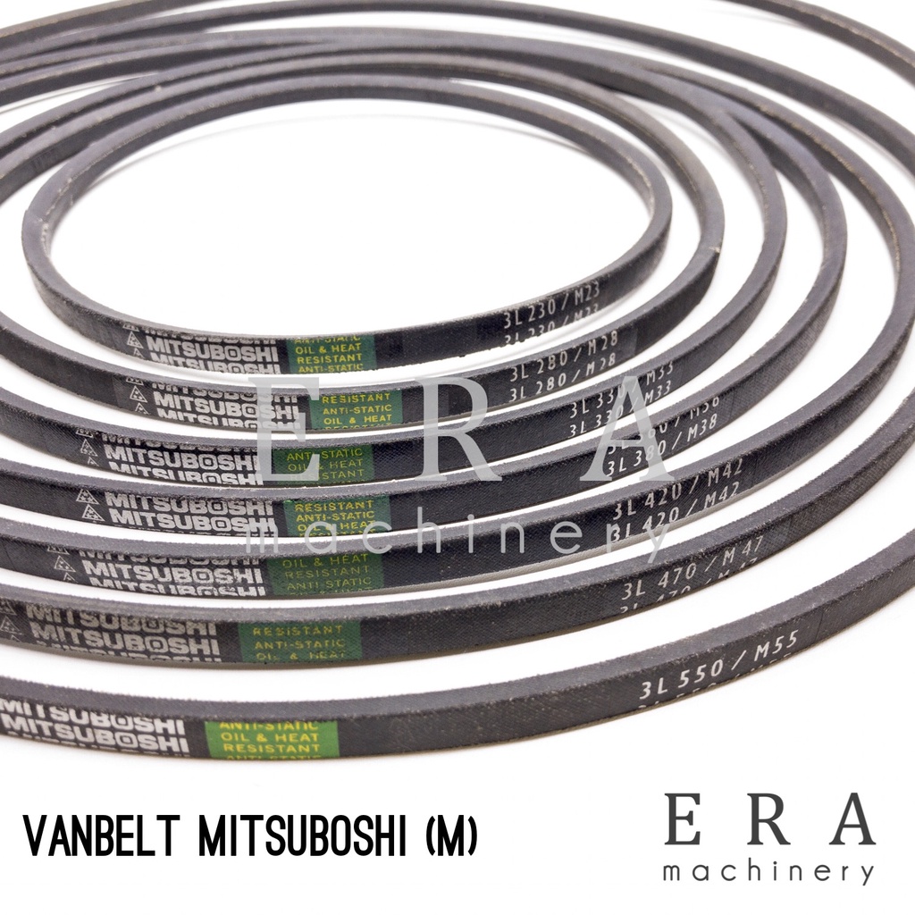 Jual Vanbelt (M) Mesin Jahit Mitsuboshi Asli Jepang Hitam Van Belt M14-M56 Fan Belt Fanbelt ...