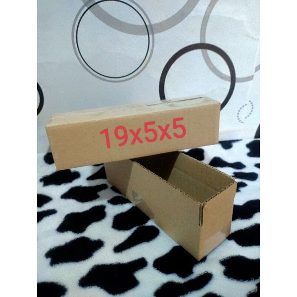 Jual kardus kecil uk 19x5x5kardus polos kardus mini | Shopee Indonesia