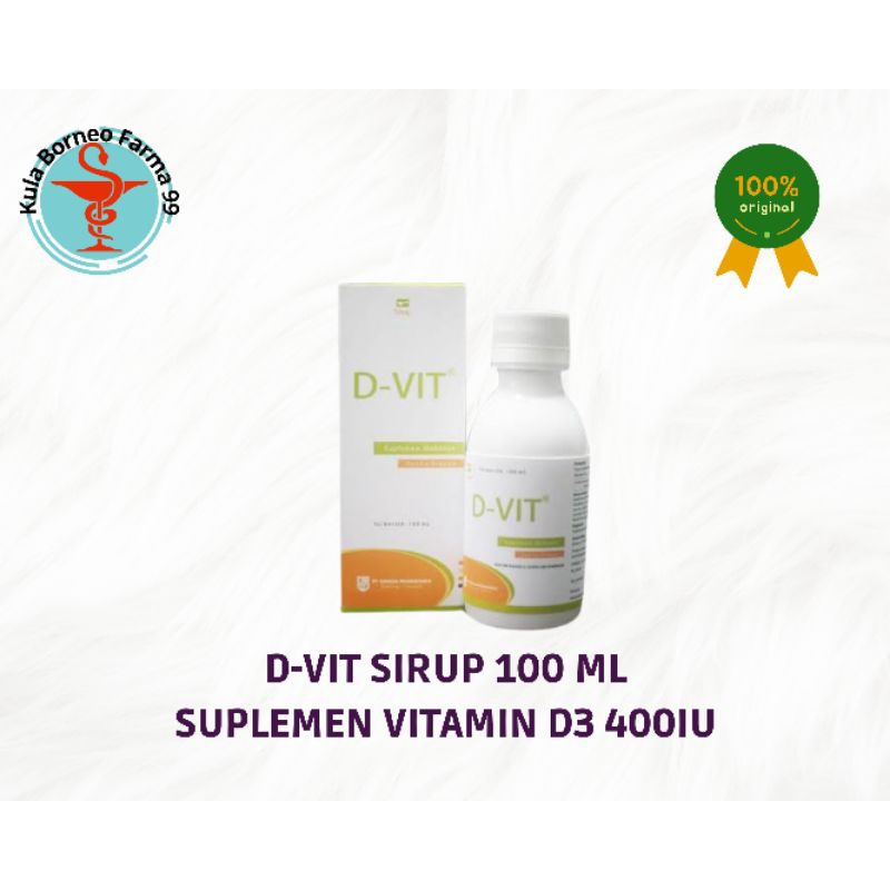 Jual D-Vit Sirup 100 ml | Shopee Indonesia