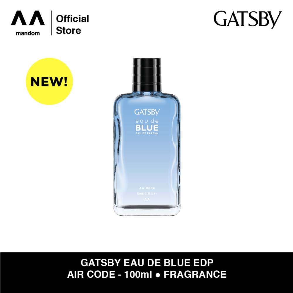 Jual GATSBY Eau De Blue Eau De Parfum 100ml - Air Code | Shopee Indonesia