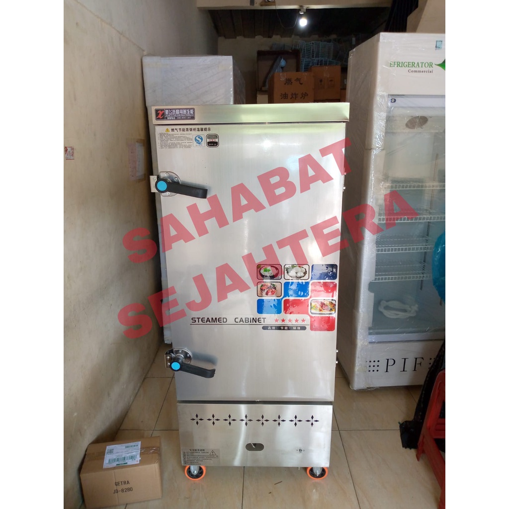 Jual Gas Rice Steamer / Mesin Pemasak Nasi 12 Tray TIPE GRS-12/GRS 12/GRS12 | Shopee Indonesia