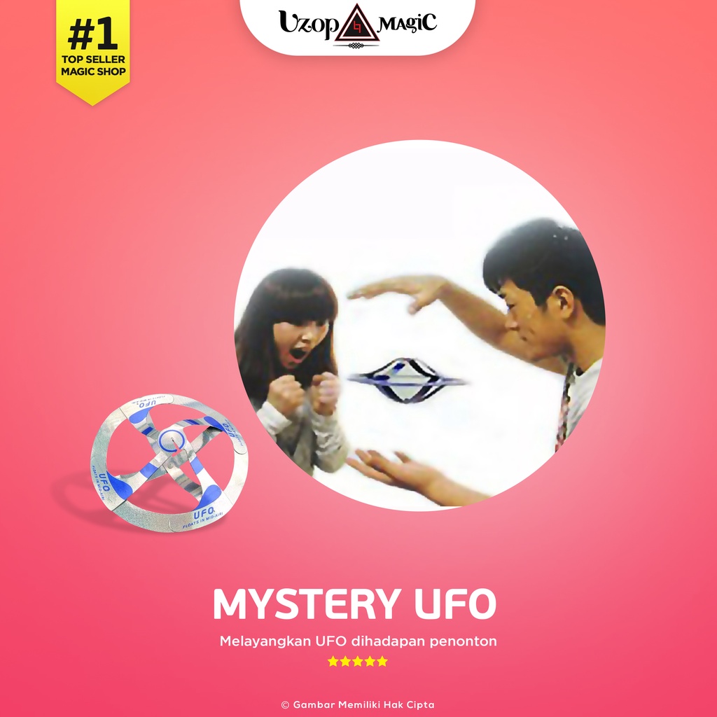 Jual Alat sulap Mystery Flying Ufo - Sulap Ufo terbang - Ufo melayang | Shopee Indonesia