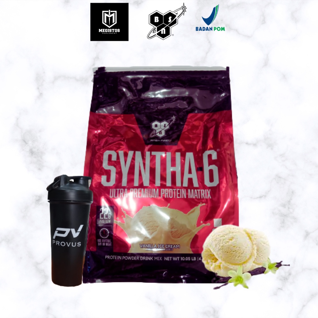 Jual BSN Syntha 6 Ultra Premium Protein Matrix 10,5 LB 22g Protein ...