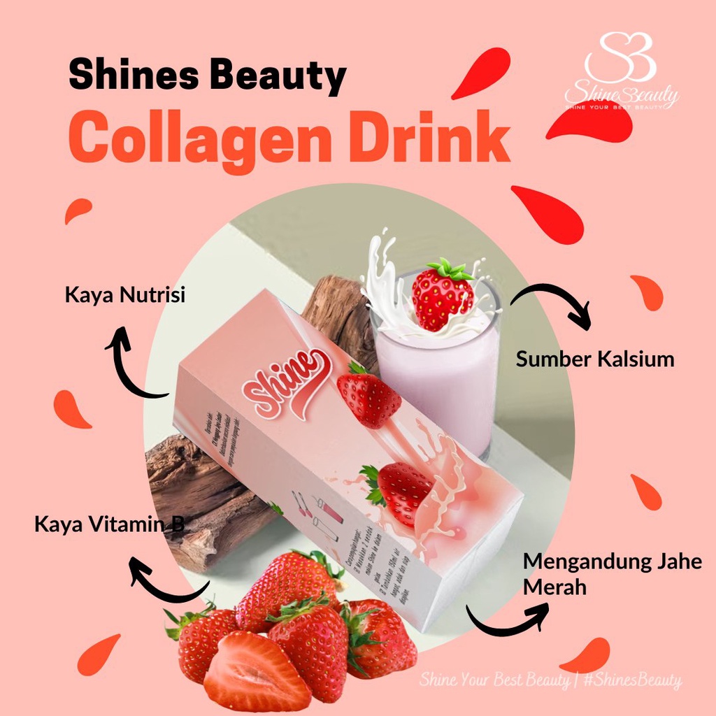 Jual Radiza Market - Ecer Shine Beauty Collagen Drink 1 Box - Minuman ...