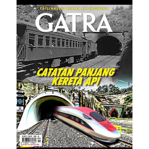 Jual Majalah Gatra Edisi 2849 2022 (Edisi Khusus Kereta Api Indonesia) | Shopee Indonesia