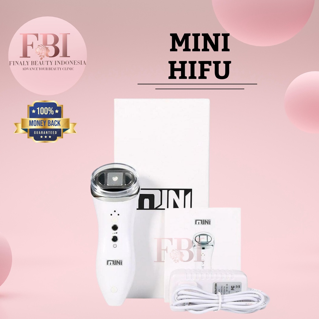 Jual Alat Mini Hifu New Ultrasonic with RF EMS Hifu face Mengencangkan Meniruskan V Shape ...