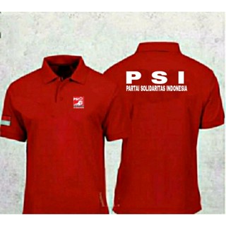 Jual Kaos PSI kaos partai PSI baju PSI baju partai PSI kaos kerah PSI ...