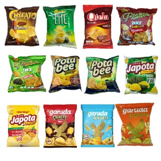 Jual [RTG] Snack 10Pcs Chitato, Chitato lite, Qtela, Piatos, Garuda ...