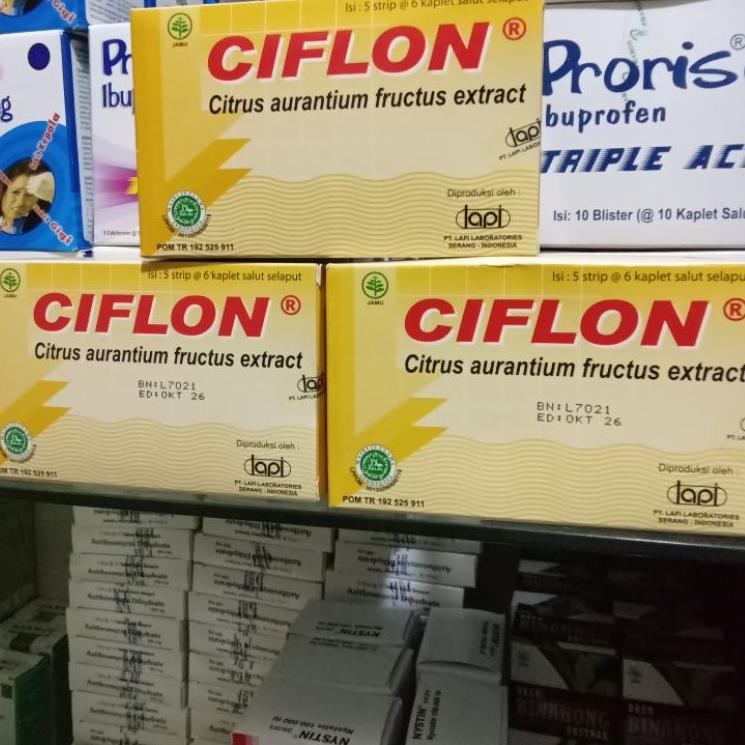 Jual Dapatkan ciflon kaplet / per ip/ isi 5x6 kaplet ed 2025 Super ...