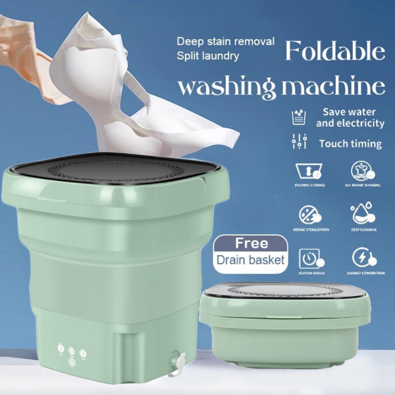Jual Mesin Cuci Mini Portable Mesin Cuci Lipat Mini Folding Washing ...