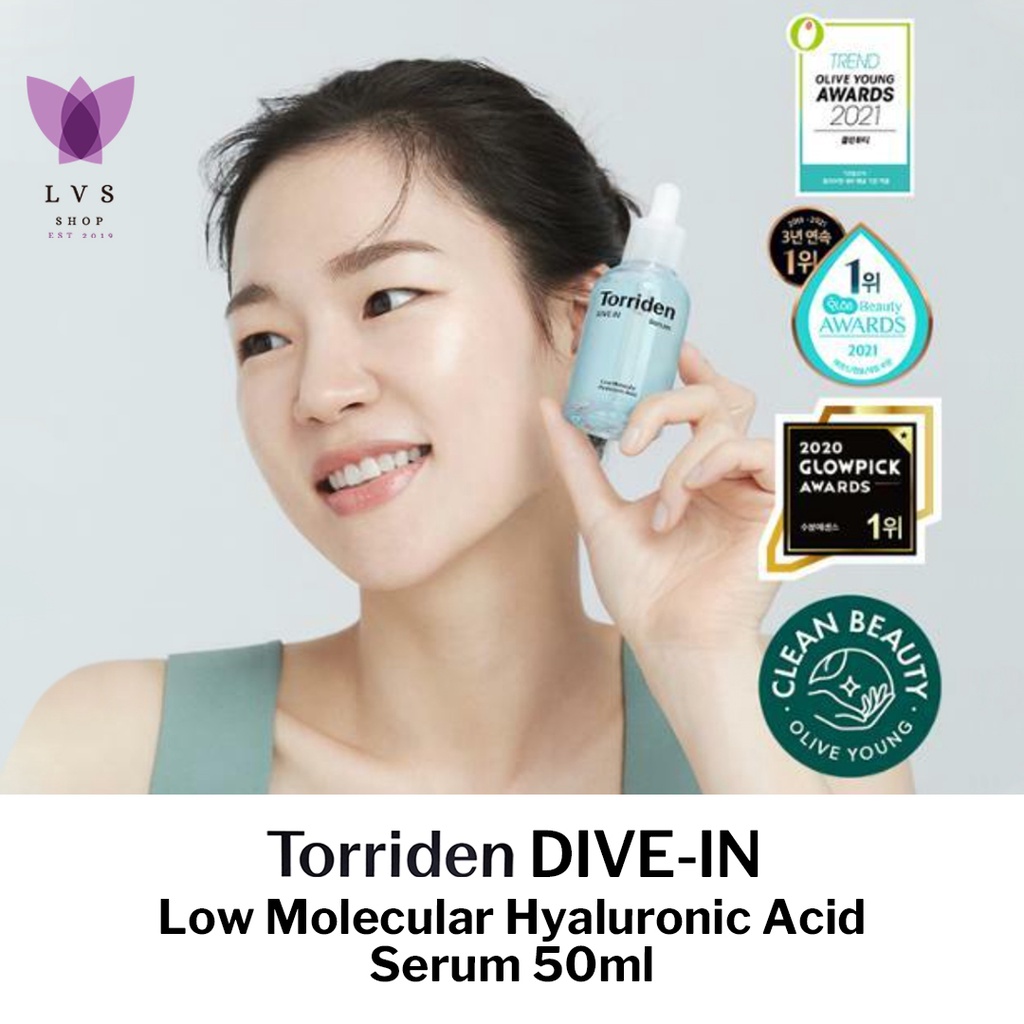 Jual Torriden DIVE-IN Low Molecular Hyaluronic Acid Serum | BPOM Torriden Serum untuk Kulit ...