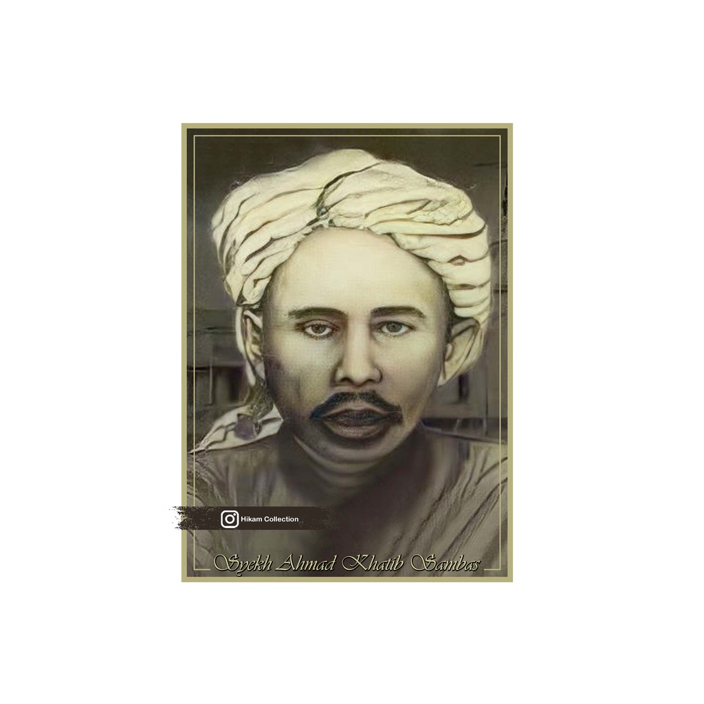 Jual POSTER SYEKH KHOTIB SAMBAS UK.A3+ SUDAH LAMINATING | Shopee Indonesia