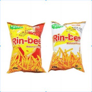 Jual Oishi Rinbee, Rin bee, Rin-Bee Cheese dan Cheese Pizza 60g murah ...