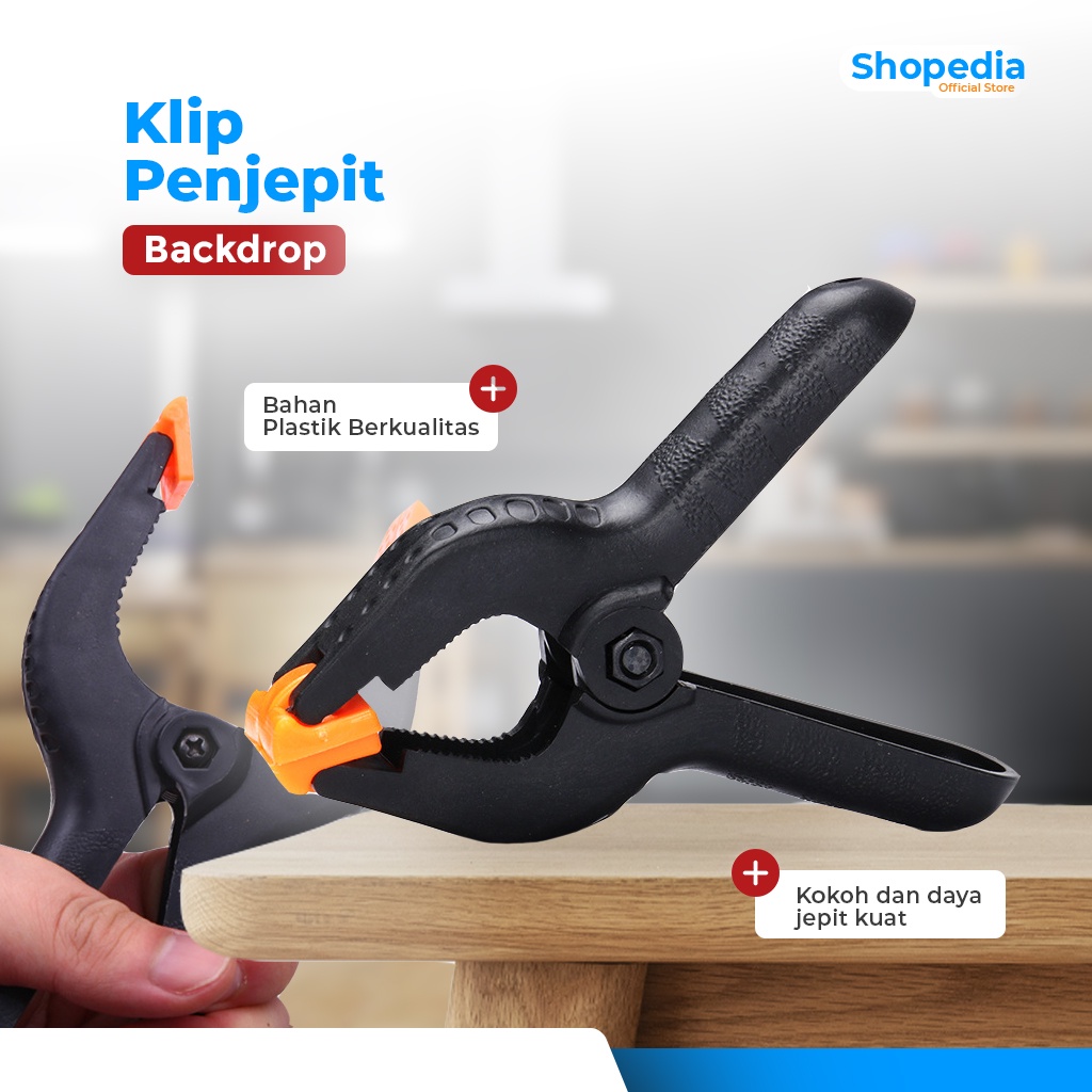 Jual Klip Jepit Backdrop Studio Fotografi dan Papan Woodworking Spring ...