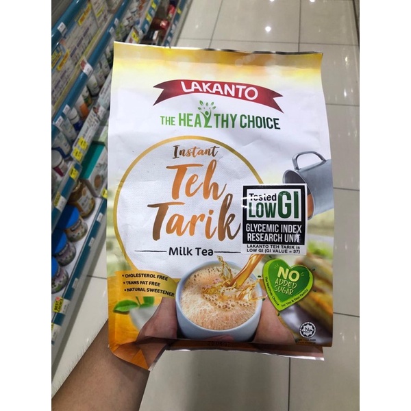 Jual Lakanto Milk Tea (teh tarik) / Lakanto White Coffee - 35gr x 12s ...