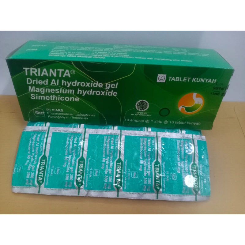 Jual Trianta 100 Tablet (Box) | Shopee Indonesia
