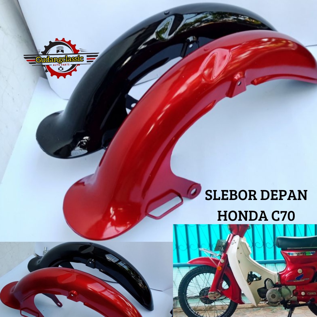 Jual SPAKBOR SLEBOR DEPAN HONDA C70 | Shopee Indonesia