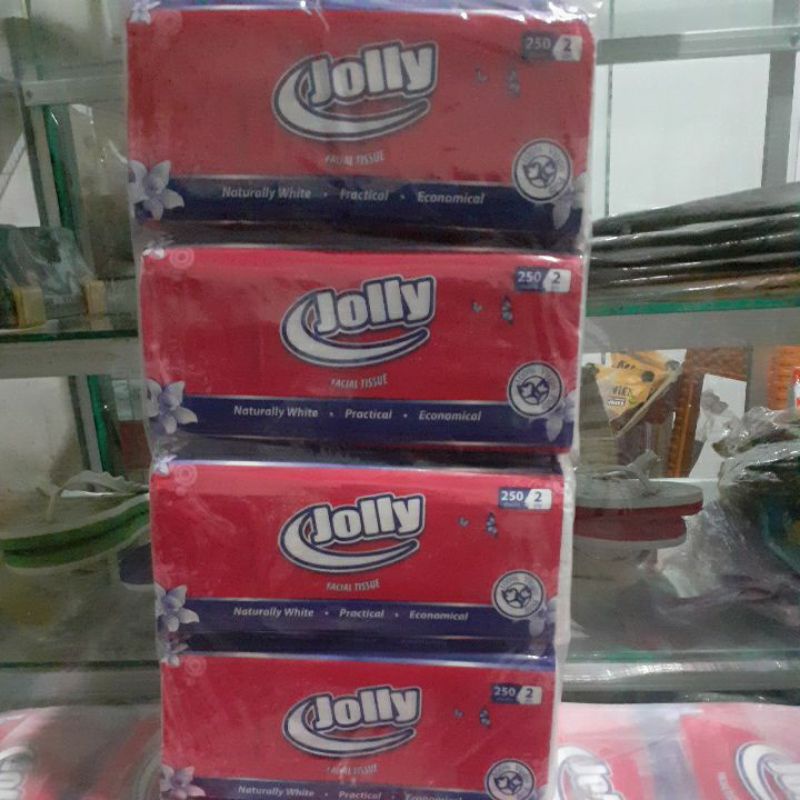 Jual Paket Tissue Jolly 250 sheet 2 ply | Shopee Indonesia