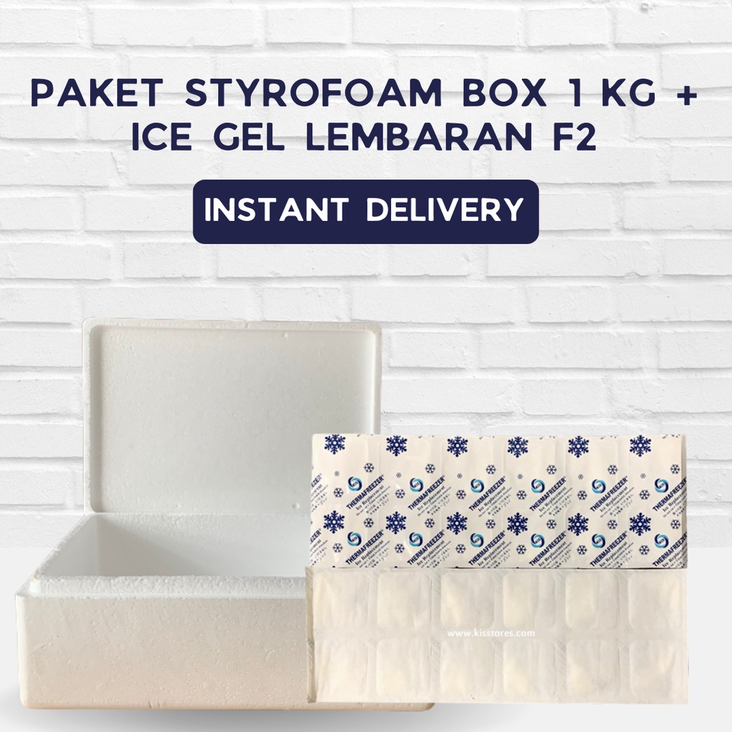 Jual Styrofoam Box 1 Kg Box Sterofoam Styrofoam Gabus Paket Stearofoam Ice Gel | Shopee Indonesia