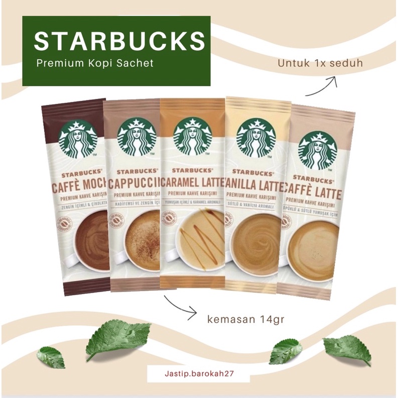 Jual Kopi STARBUCKS sachet Premium | Shopee Indonesia