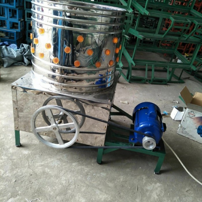 Jual Mesin Cabut Bulu Ayam 5 Ekor Dinamo Listrik Engine Lengkap - Pully ...