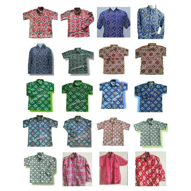 Jual SERAGAM BATIK SEKOLAH TK PAUD SD SMP SMA | Shopee Indonesia