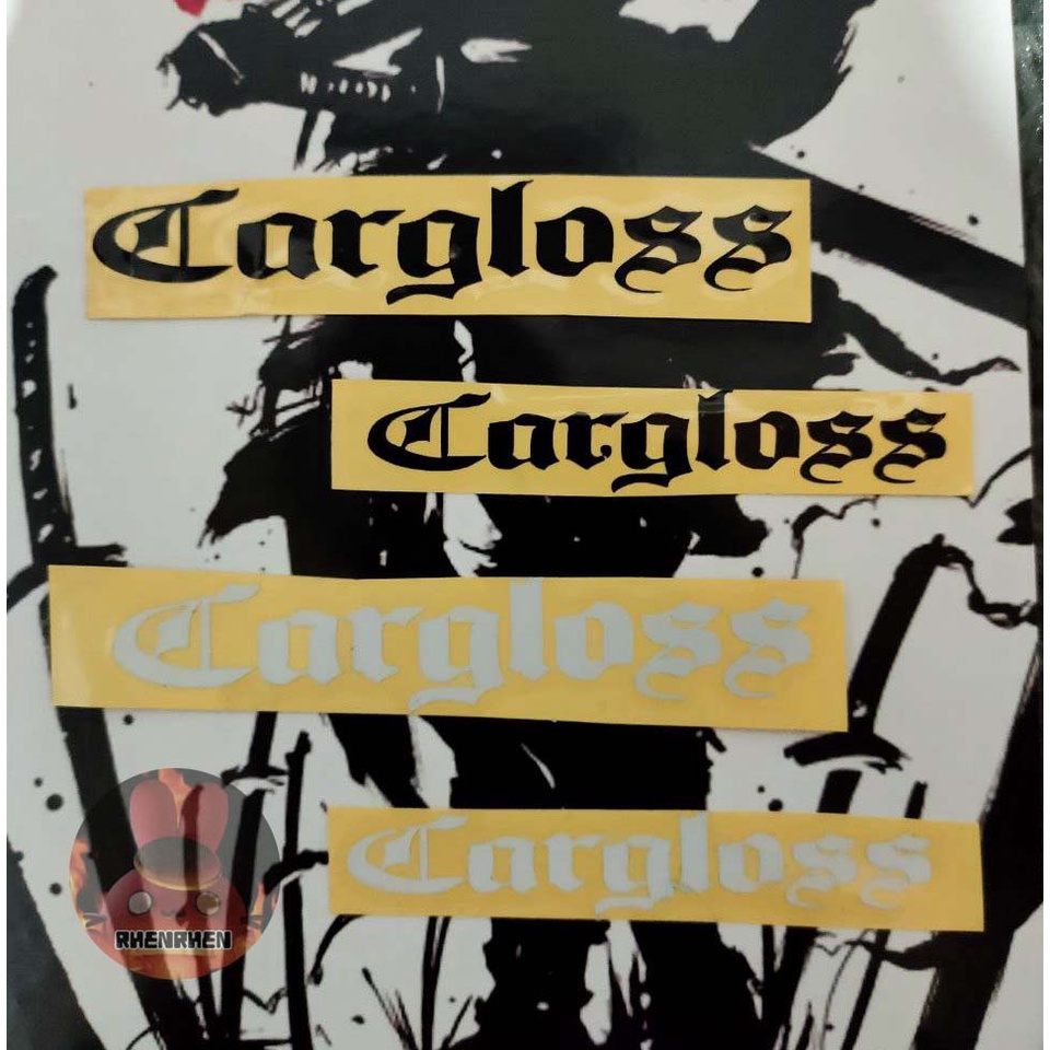 Jual Stiker Helm Cargloss Satu Set (Dapat 2pcs, Besar dan Kecil) Stiker ...